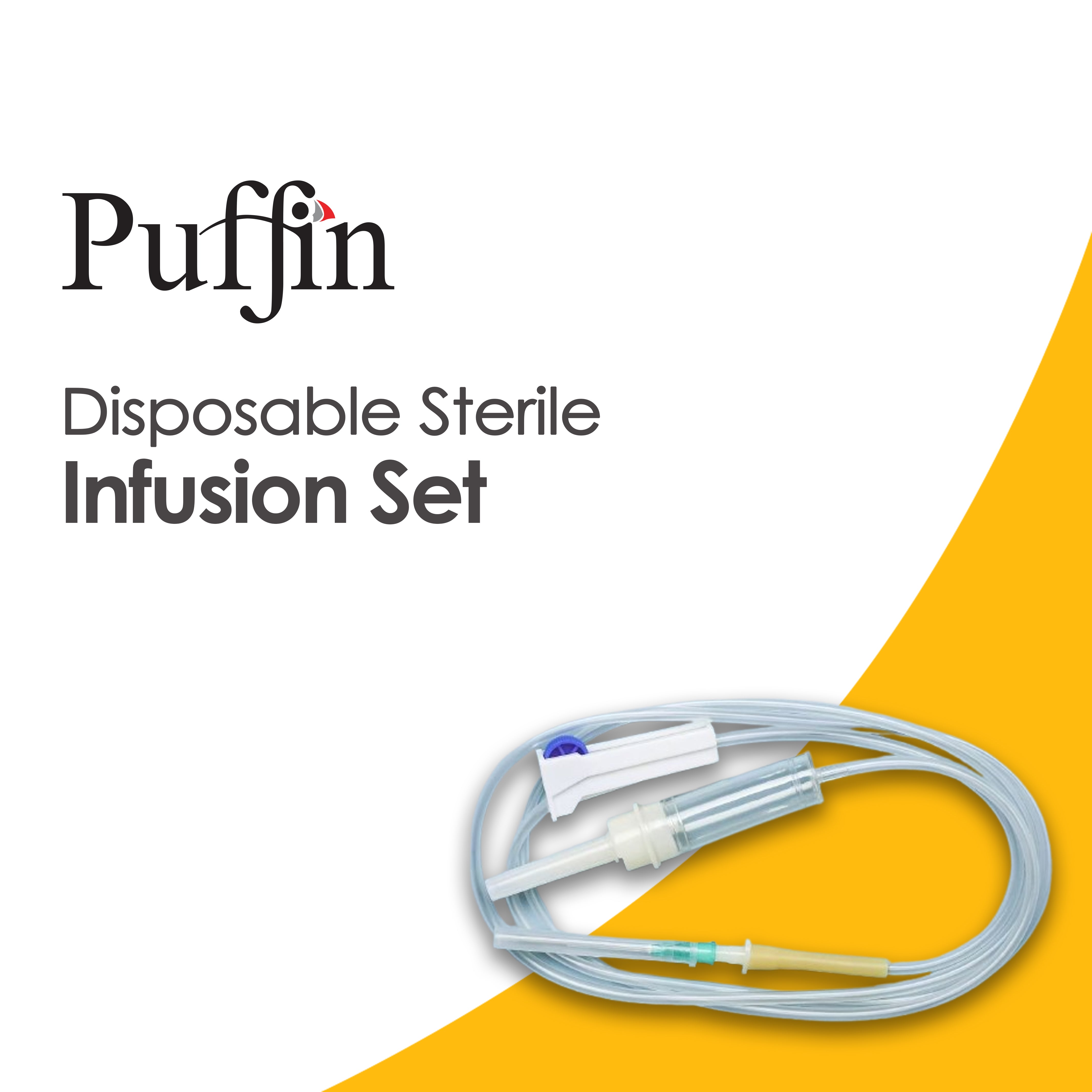 Puffin Disposable Sterile Infusion Set - Keeps