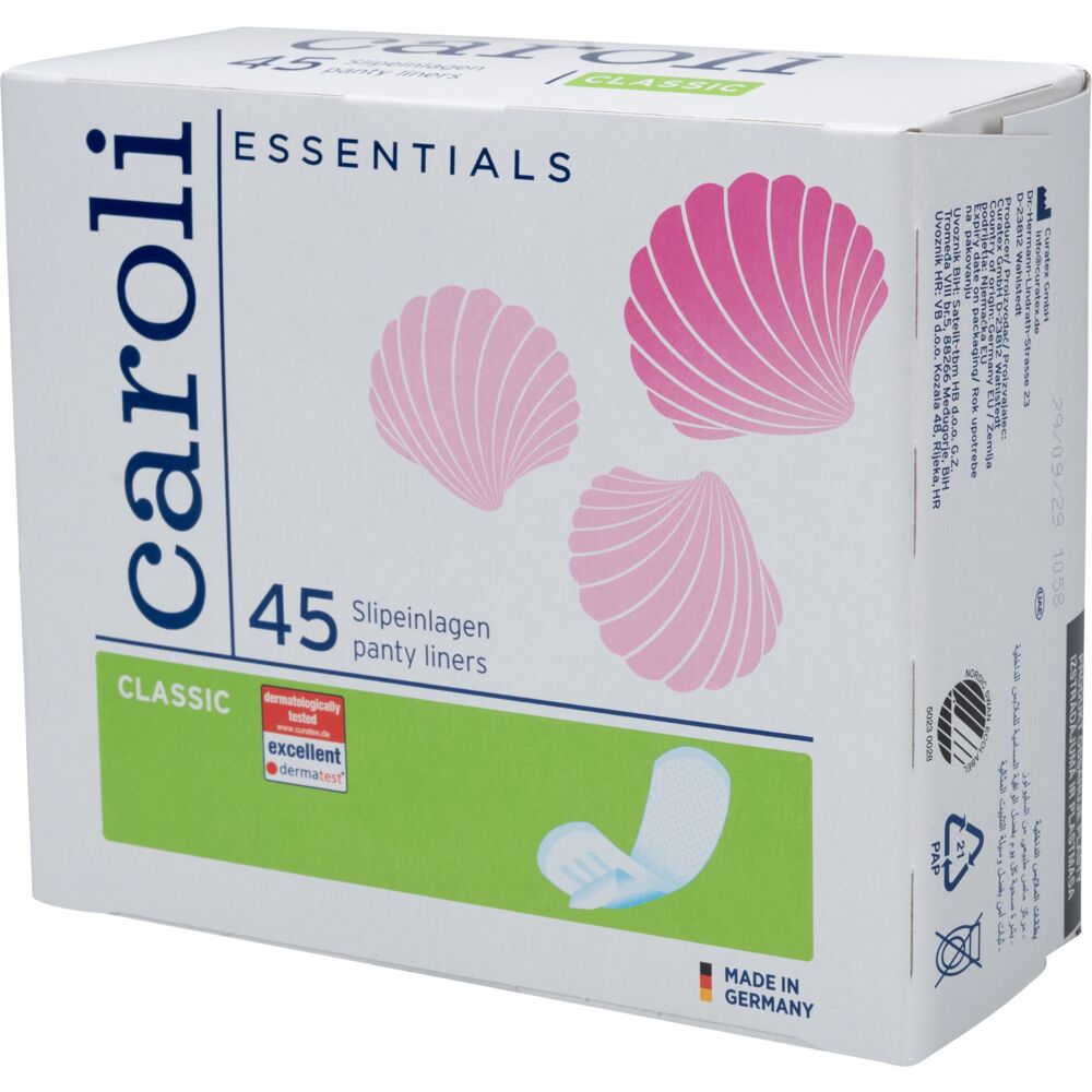 Caroli CLASSIC Panty Liner 45 Pcs - Keeps