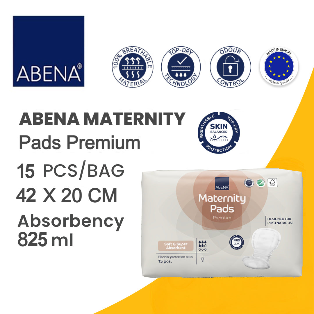 Abena Maternity Pad - European Postpartum Pads - Keeps