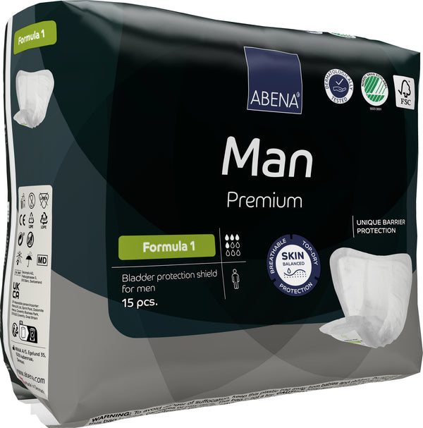 Abena Pads Men - Best Male Incontinence Pads - Keeps