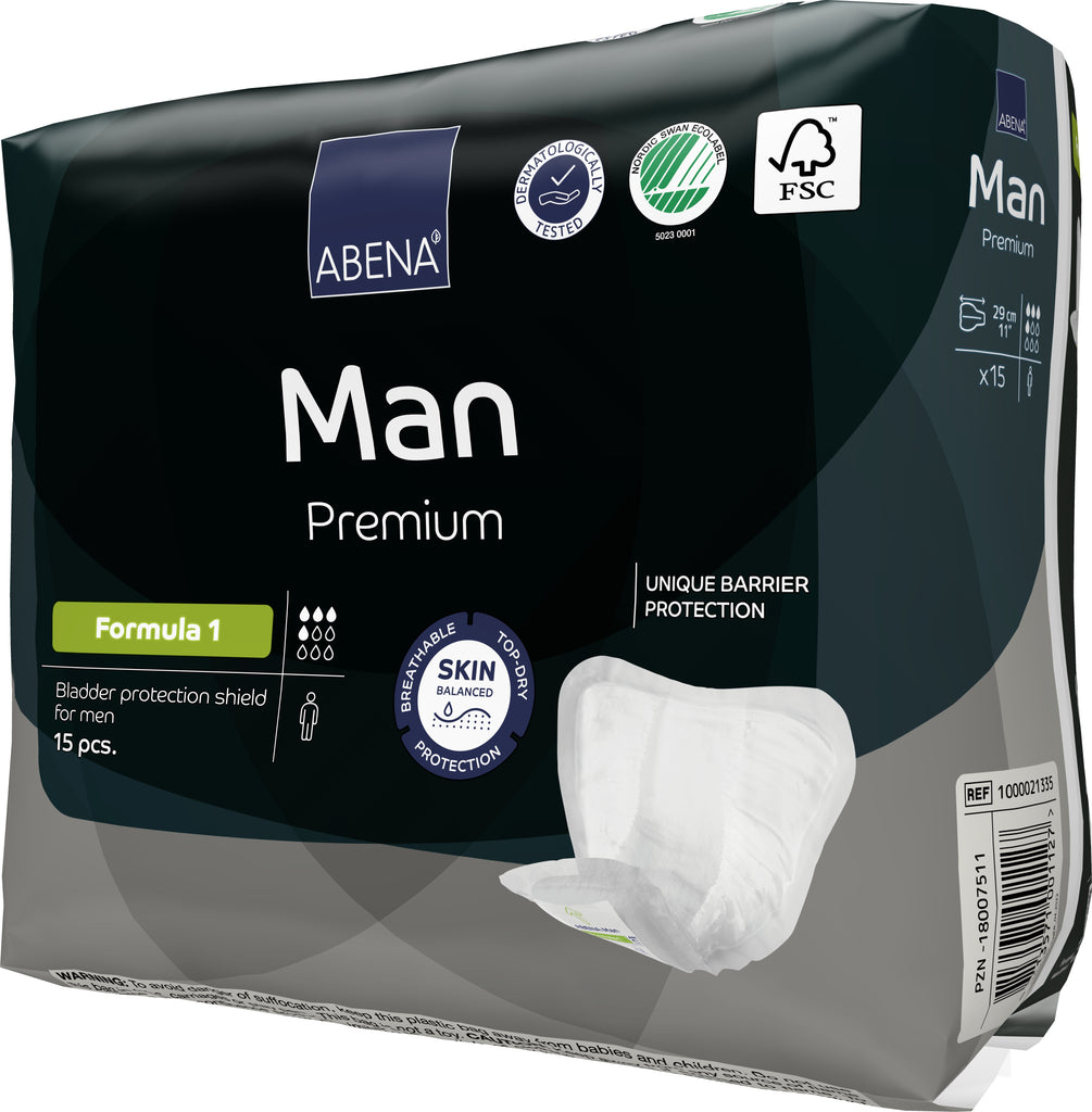 Abena Pads Men - Best Male Incontinence Pads - Keeps