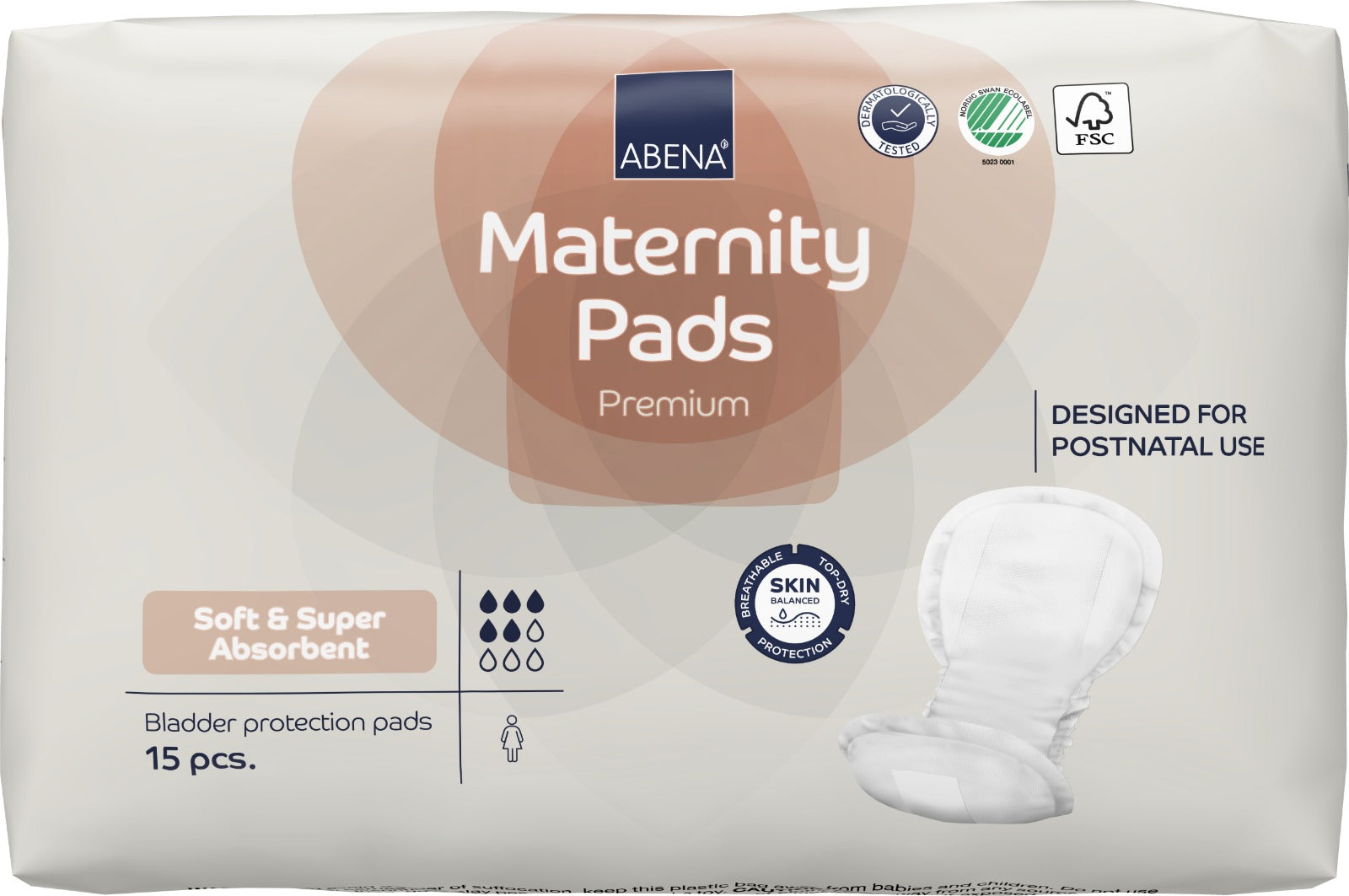 Abena Maternity Pad - European Postpartum Pads - Keeps