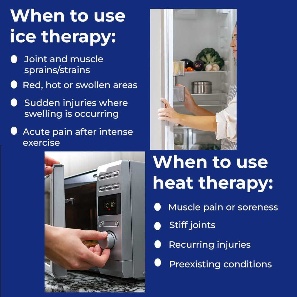 Puffin Hot and Cold Pack- Cold & Heat Pack for Back Pain - Keeps