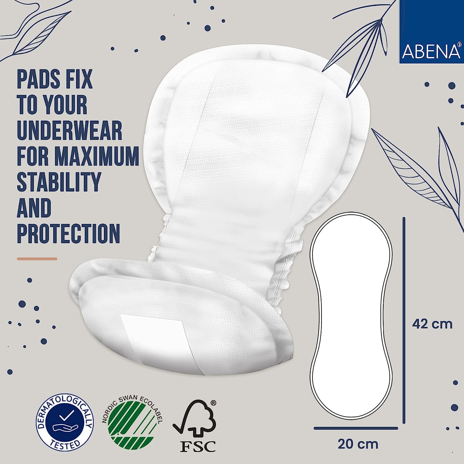 Abena Maternity Pad - European Postpartum Pads - Keeps
