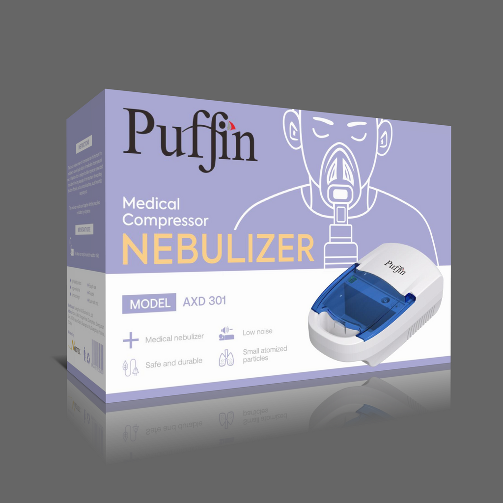Puffin Compressor Nebulizer Machine - Keeps