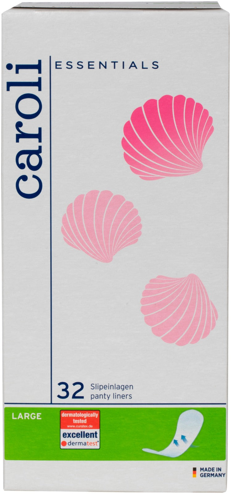 Caroli LARGE Panty Liner 32 Pcs - Keeps