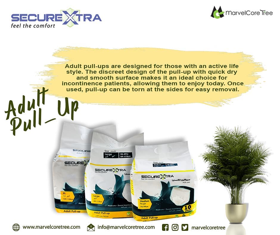 SecureXtra Adult Pull ups XL - - Keeps